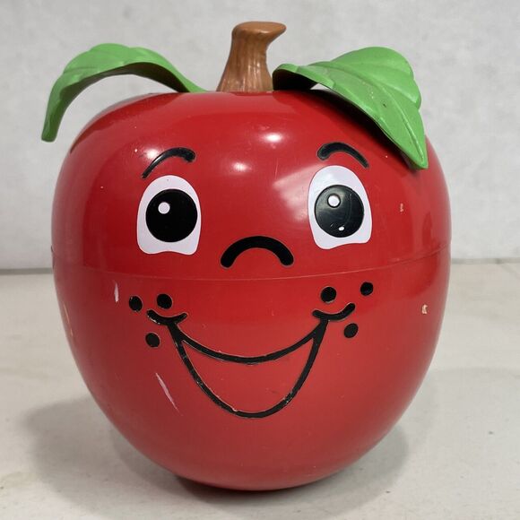 Fisher-Price | Toys | Vintage Fisher Price 972 Happy Apple Roly Poly ...